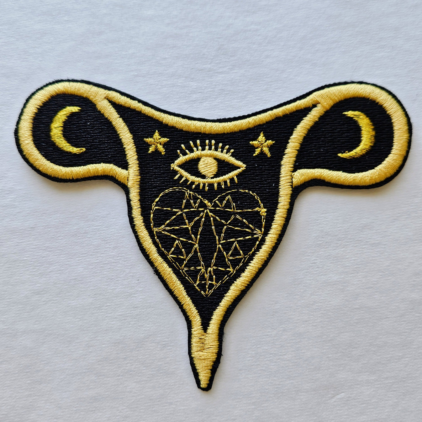 Mystical Uterus Iron on Embroidered Patch – LashleyCreations