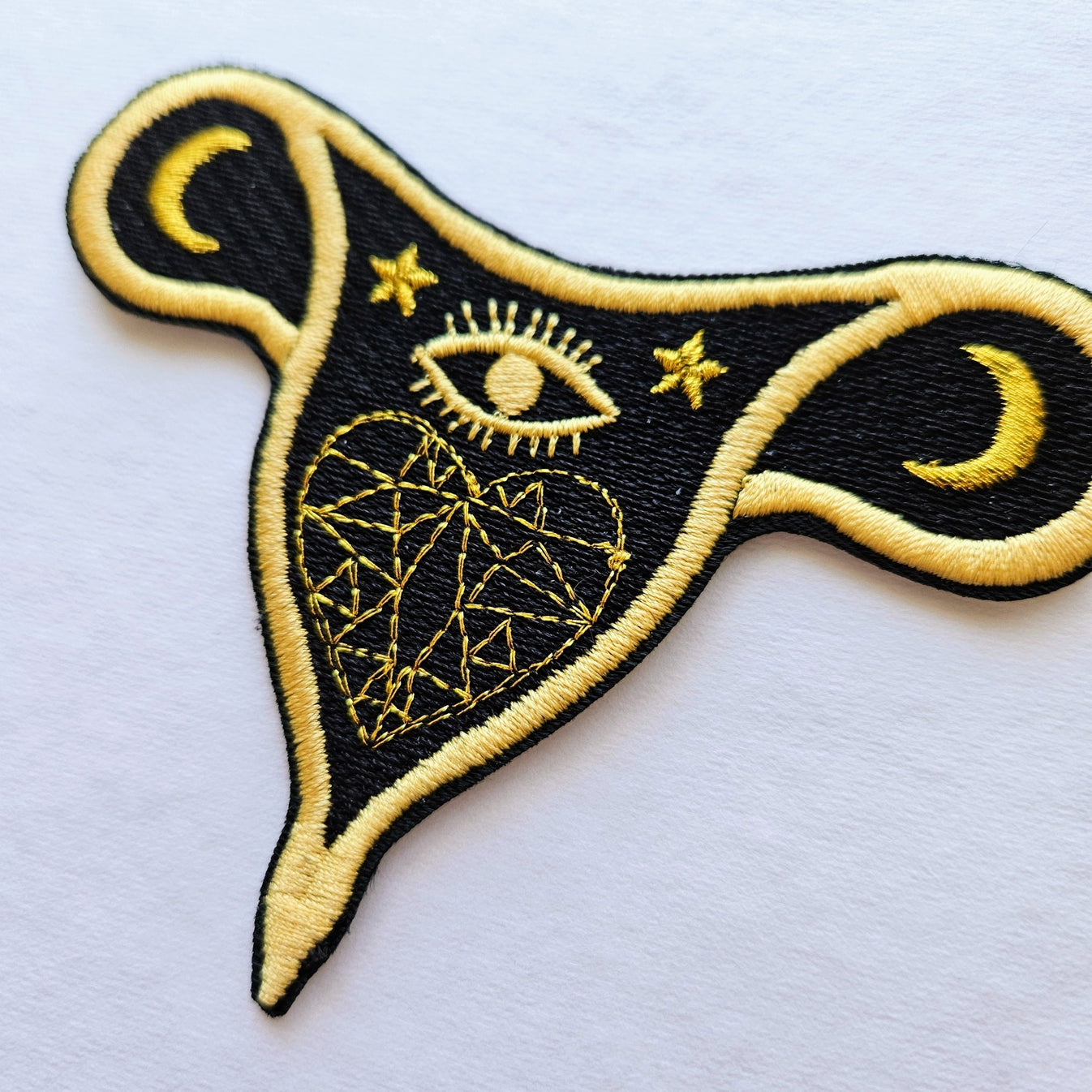 Mystical Uterus Iron on Embroidered Patch – LashleyCreations